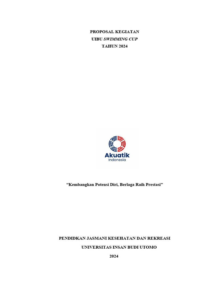 Proposal Kegiatan Ekstrakurikuler | PDF