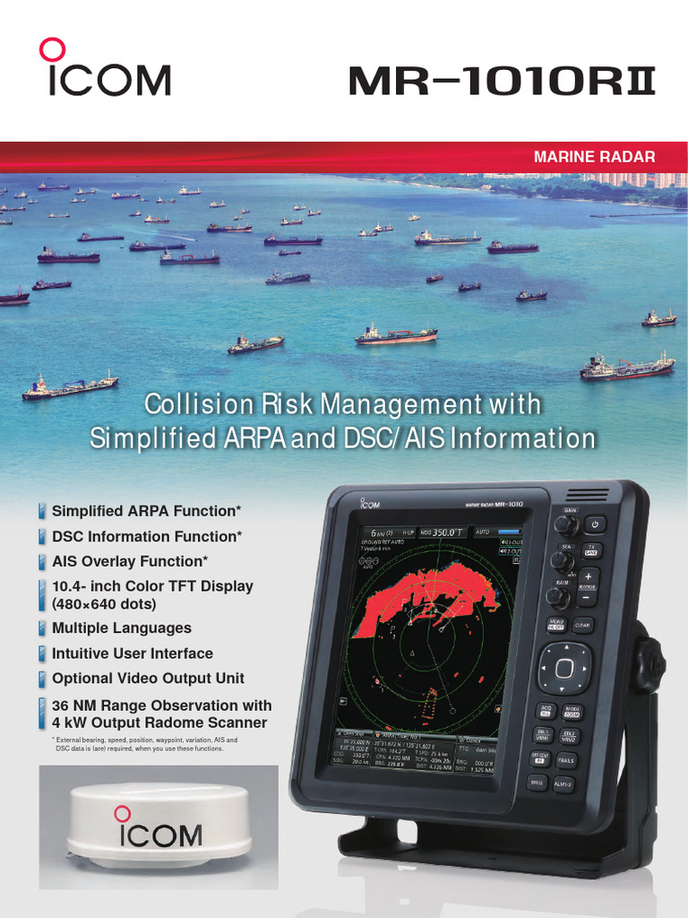 Collision Risk Management With Simplified ARPA and DSC/AIS Information ...