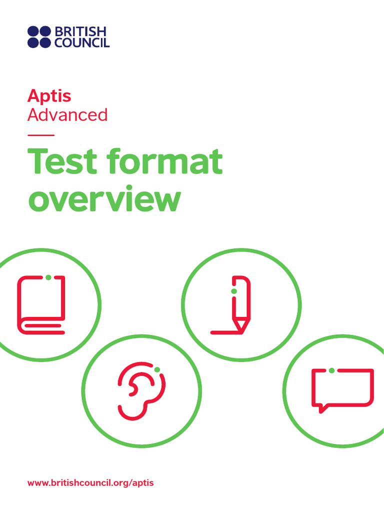 Aptis Advanced Test Format Overview 2023 | PDF | English Language ...