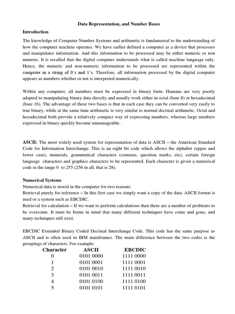 LASU CSC 111 Notes Manual | PDF | Subtraction | Byte LASU CSC 111 Notes Manual | PDF | Subtraction | Byte