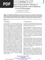 Cervical Manipulation Guidelines Summary | PDF | Anatomical Terms Of ...