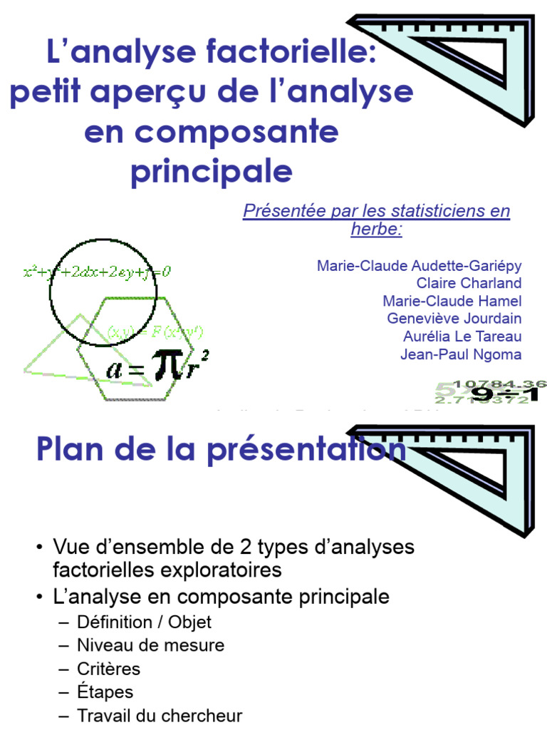 Add Analyse Factorielle Exploratoire | PDF