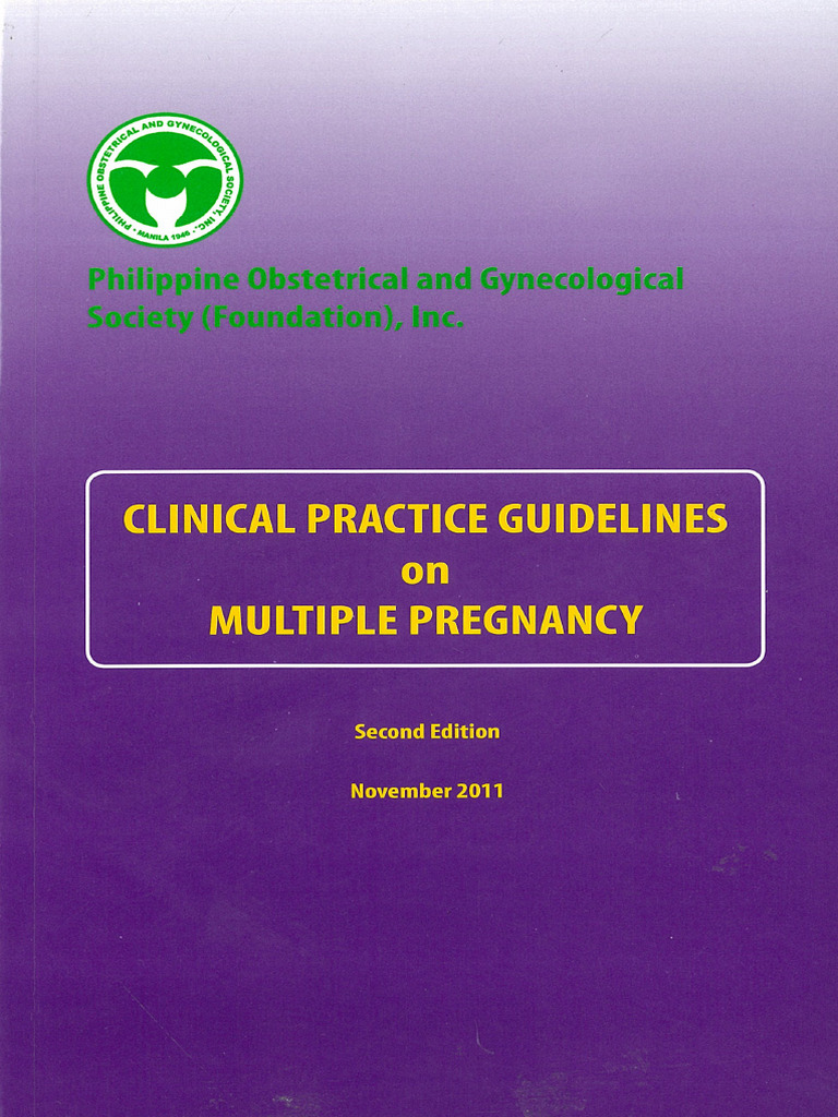 Multiple Pregnancy CPG | PDF