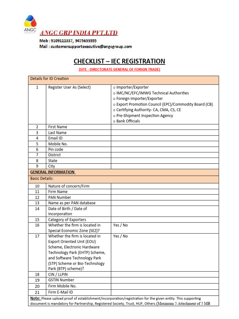 X Checklist - IEC | PDF | Identity Document
