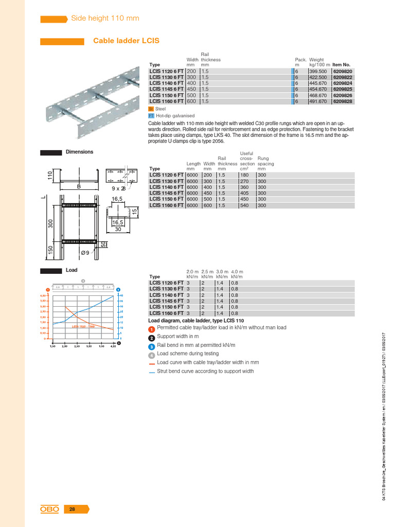 Cable Ladder Catalogue | Download Free PDF | Screw | Galvanization