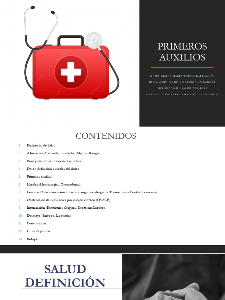 Primeros Auxilios 2024 | PDF | Primeros auxilios | Quemar