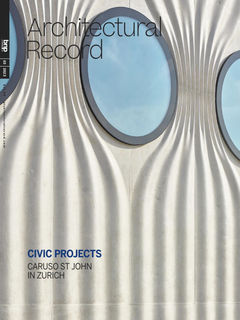 Architectural Record - 03 - 2023 | PDF | Precast Concrete