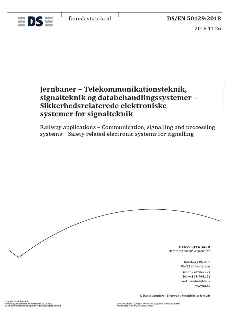 En50129 2018 | PDF