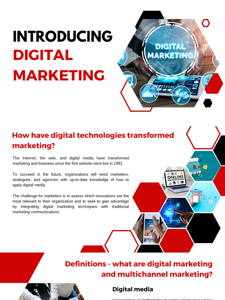 1 Intro Digital Marketing | PDF