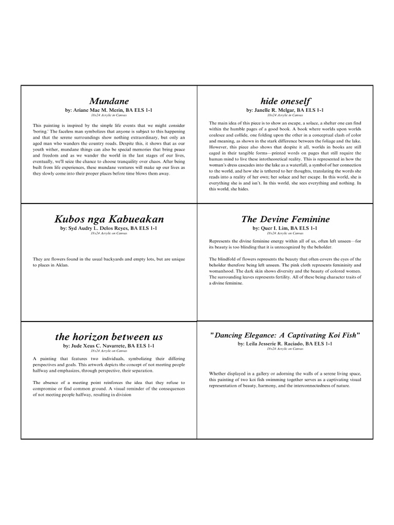 Exhibit Explanation | PDF