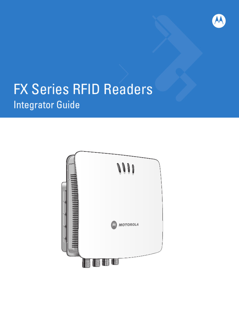 fx7400 Integrator | PDF | Radio Frequency Identification | Usb