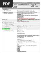 Lesson Plan Pe 6 | PDF | Physical Education | Rubric (Academic)