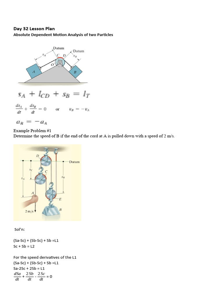 Day 32 Lesson Plan | PDF