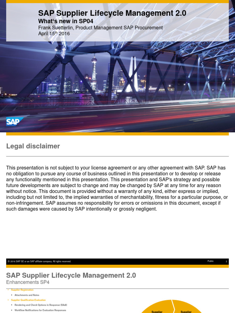 Sap SLC | PDF