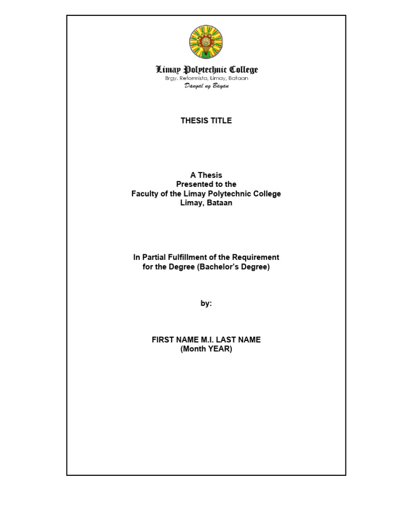 LPC Thesis Format 2 1 | PDF | Taxes | E Commerce