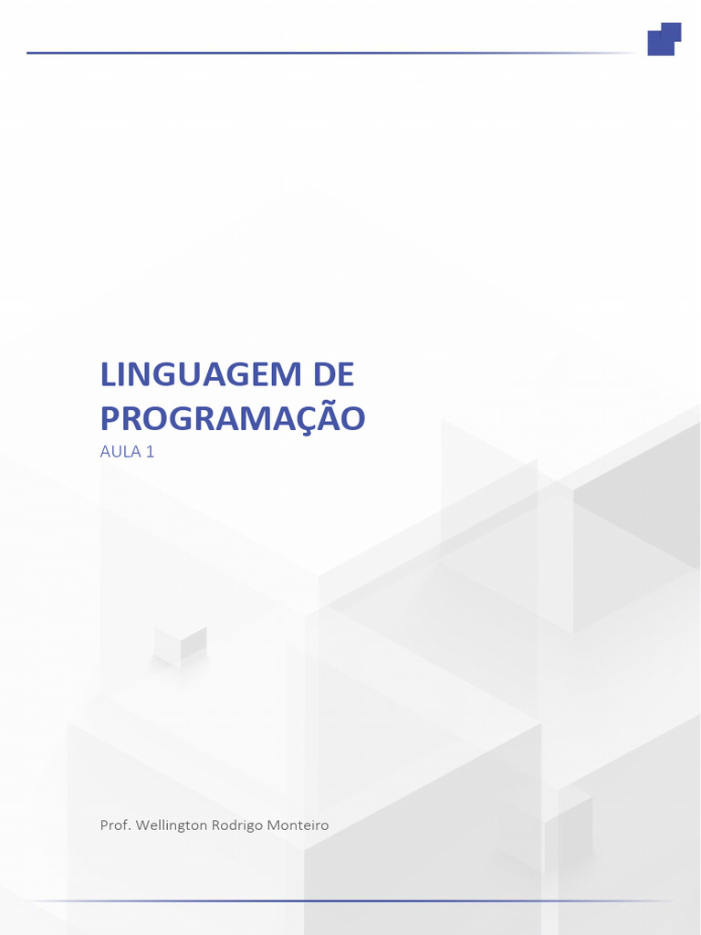 Aula 1 | PDF