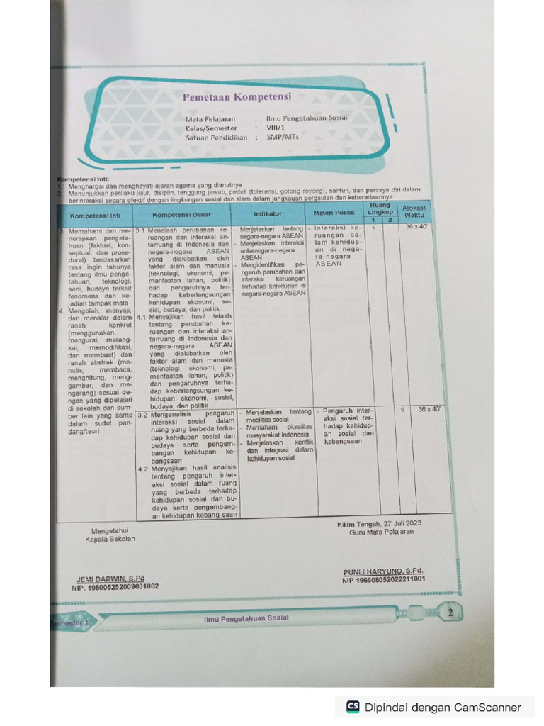 RPP Ganjil 2023 | PDF