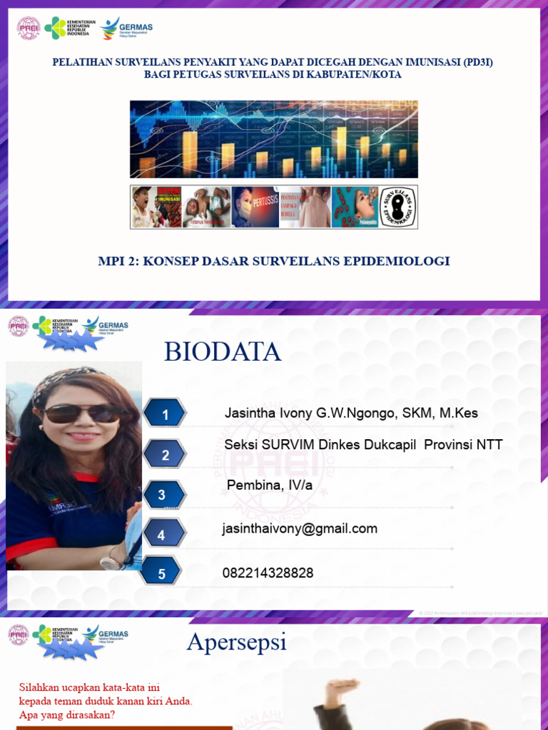 Oke, Mpi 2 - Konsep Dasar Surveilans Epidemiologi | PDF