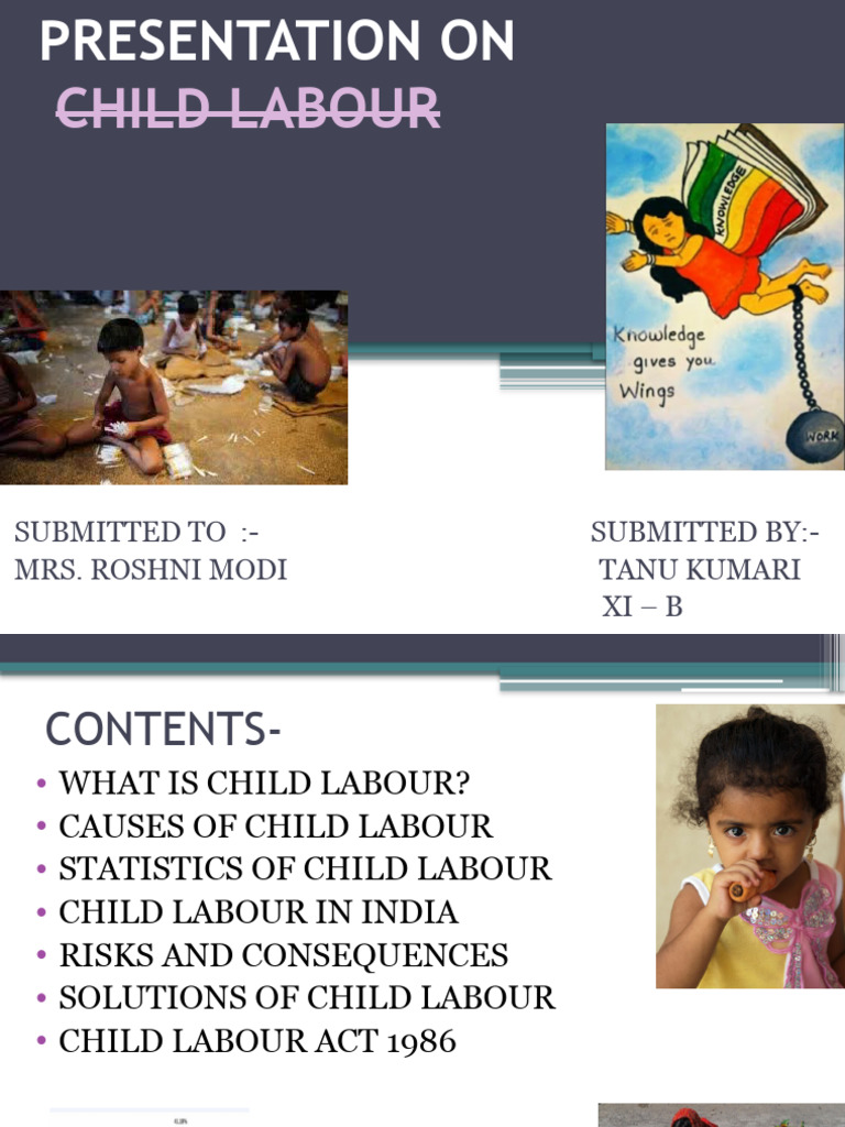 Child Labour | Download Free PDF | Child Labour | Childhood