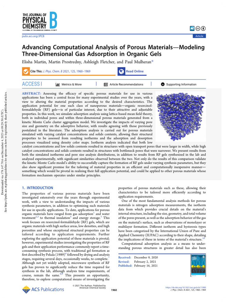 2 - Martin-Et-Al-2021-Advancing-Computational-Analysis-Of-Porous-Materials-Modeling-Three ...