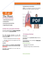Anatomy and Function of the Heart | PDF | Heart Valve | Atrium (Heart)