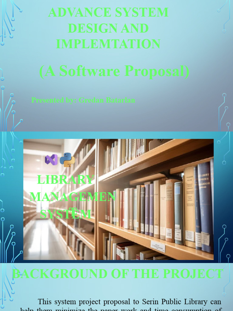 Software Proposal | PDF