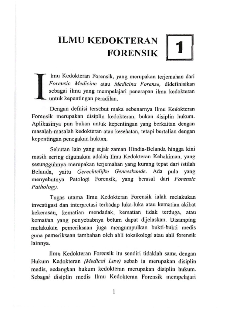 DR Sofwan Dahlan SP F K Ilmu Kedokteran Forensik Optimized | PDF