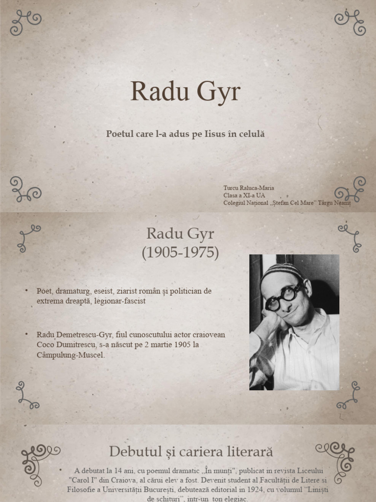 Radu Gyr | PDF