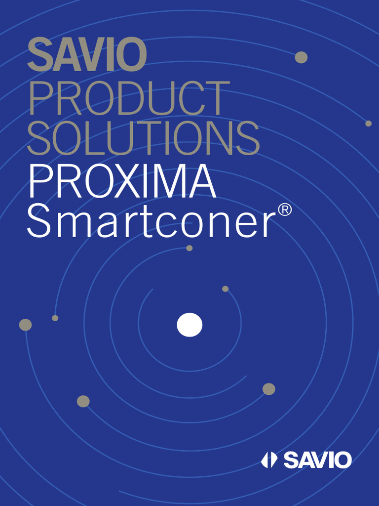 Savio Proxima ENG | Download Free PDF | User Interface | Yarn