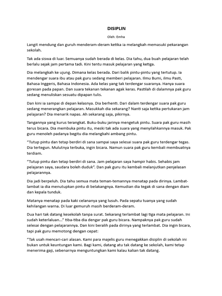 Disiplin | PDF