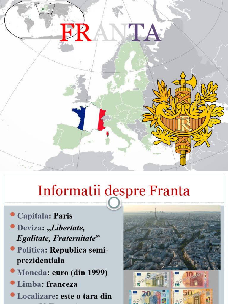 Proiect Despre Franta | PDF
