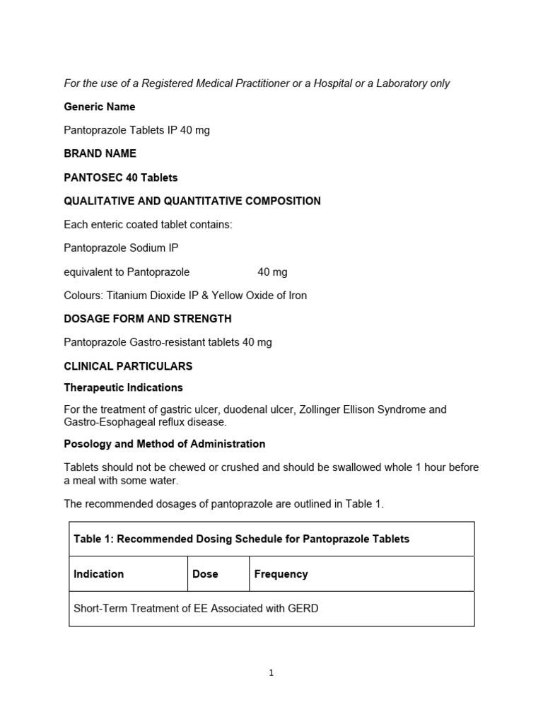 Pantosec 40 Tab Innova | Download Free PDF | Pregnancy | Breastfeeding