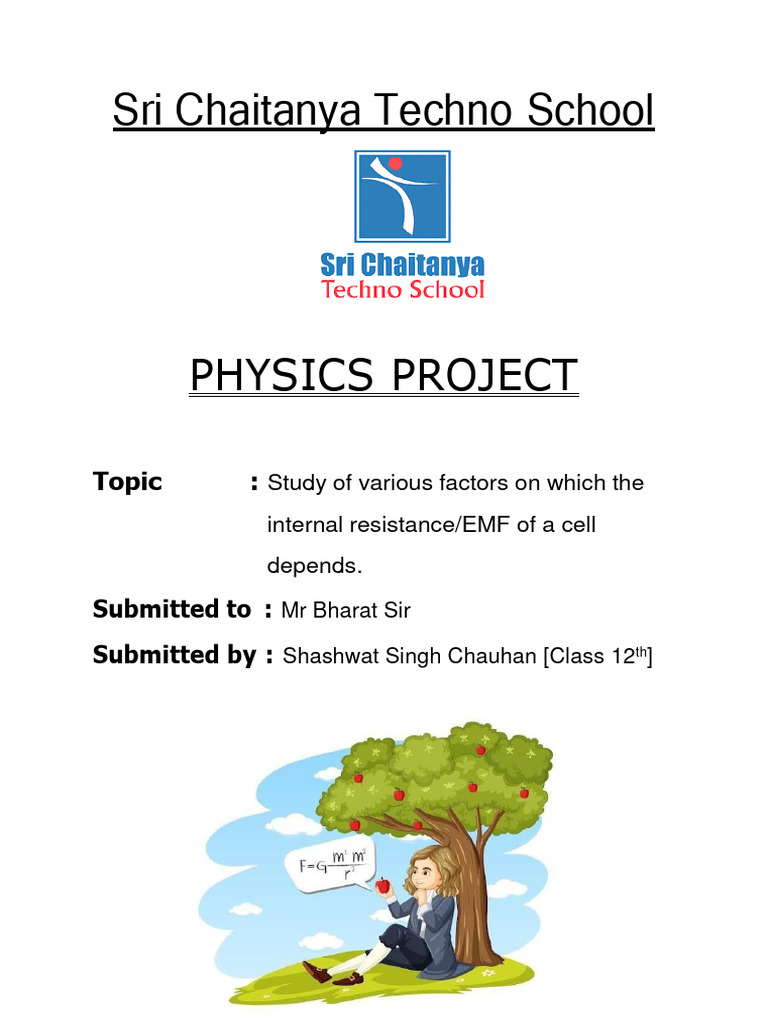 Physicsproject 231113071442 Bef36737 | PDF | Electrical Resistance And ...