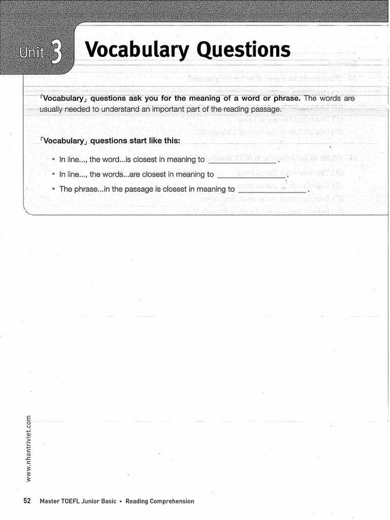 Reading Unit 3 | PDF