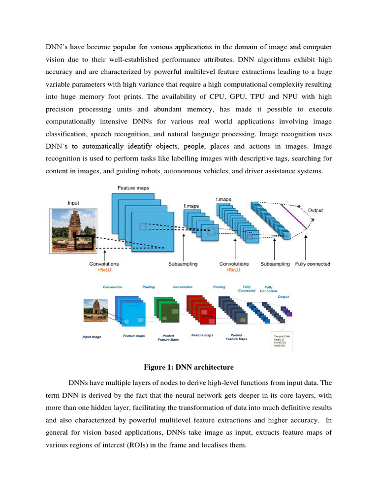 DNN Architectures | PDF | Deep Learning | Applied Mathematics