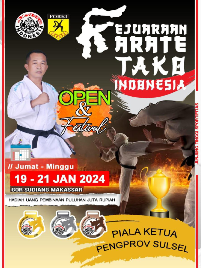 Revisi 2 Proposal Kejuaraan Tako 2024 | PDF