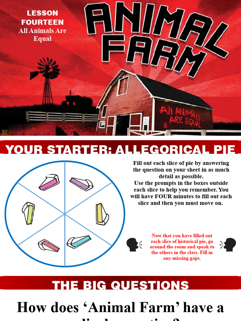 Understanding Animal Farm's Cyclical Narrative | PDF