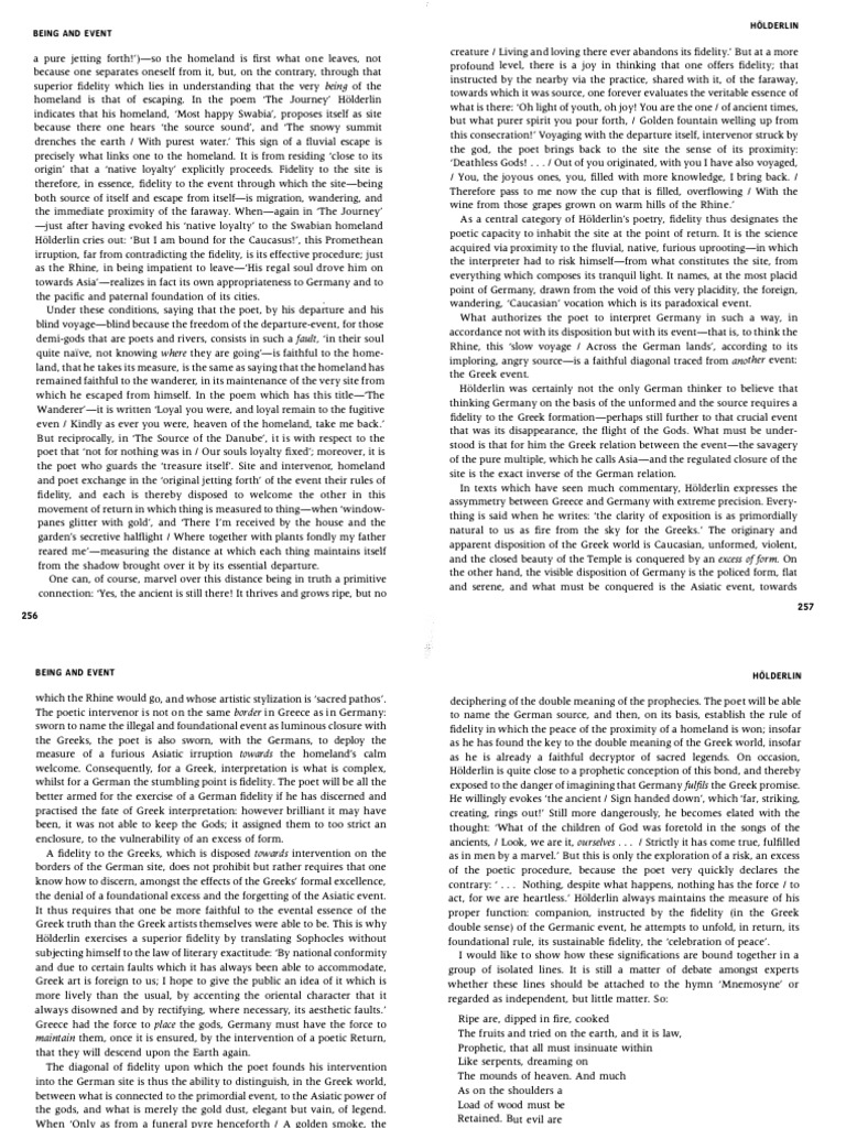Alain Badiou Being and Event PDF 137 272 | PDF | Infinity | Natural Number
