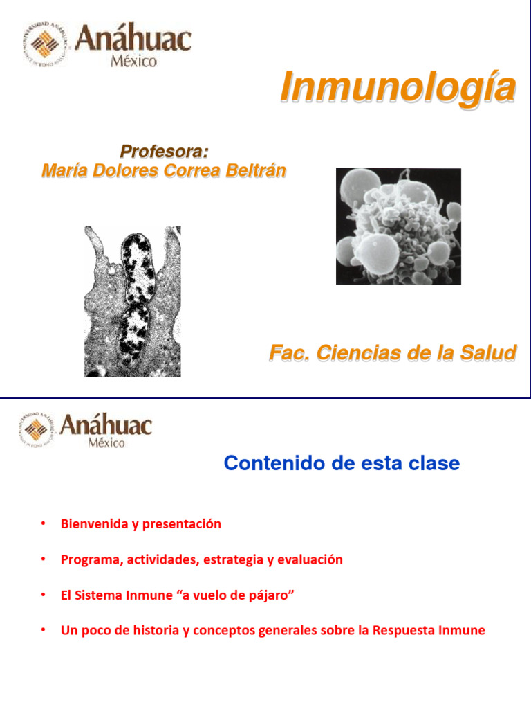 1a Clase Generalidades e Historia Ene2024 | PDF | Inmunología | Vacunas