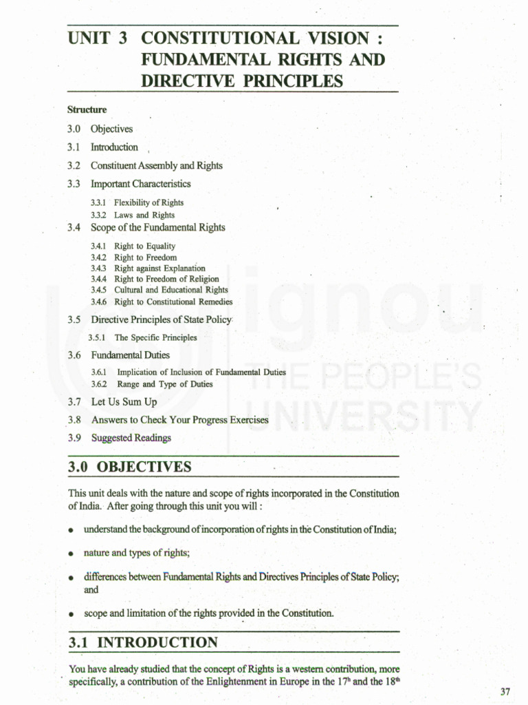Unit 3 | PDF | Human Rights | Constitution