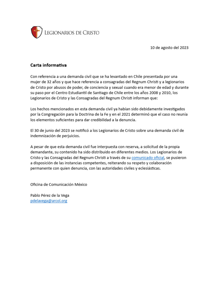 Carta Informativa | PDF