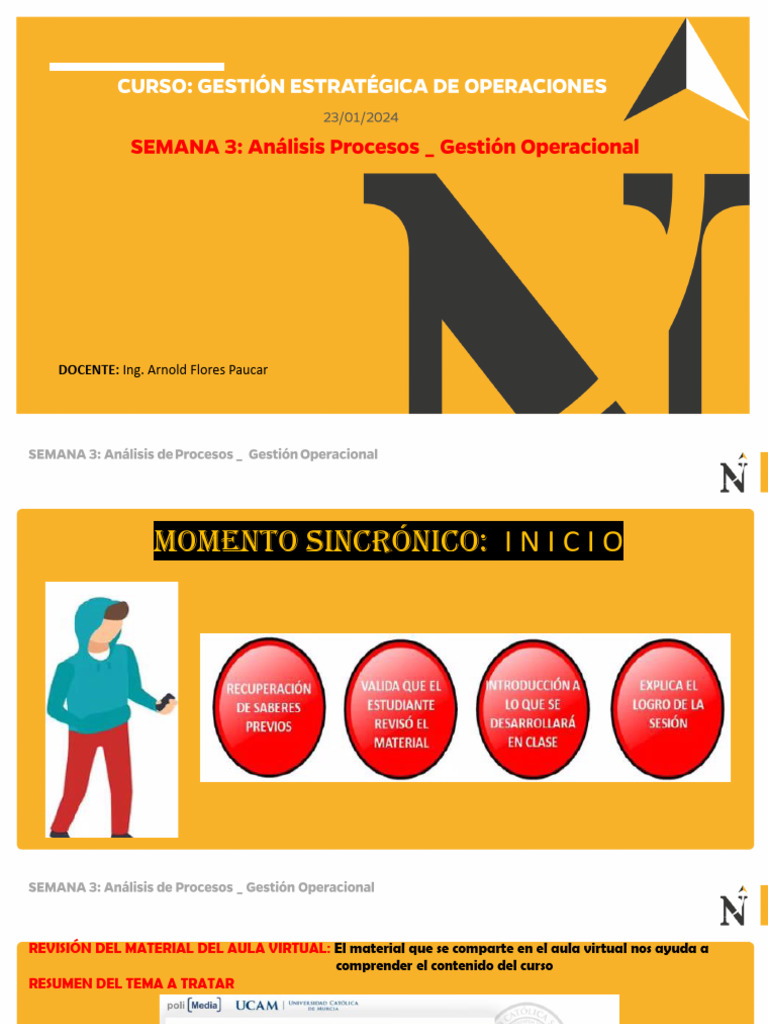 SEMANA 3 - Análisis - Procesos - Gestión - Operacional | PDF | Calidad ...