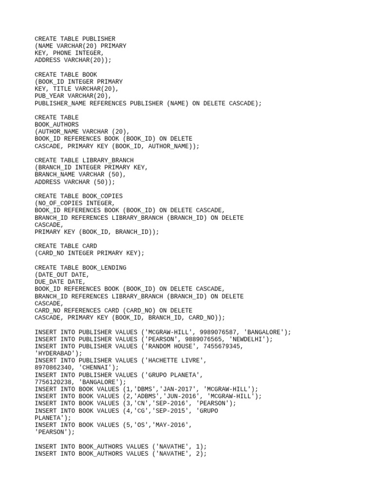 PRGM 1 | PDF | Data Management | Databases