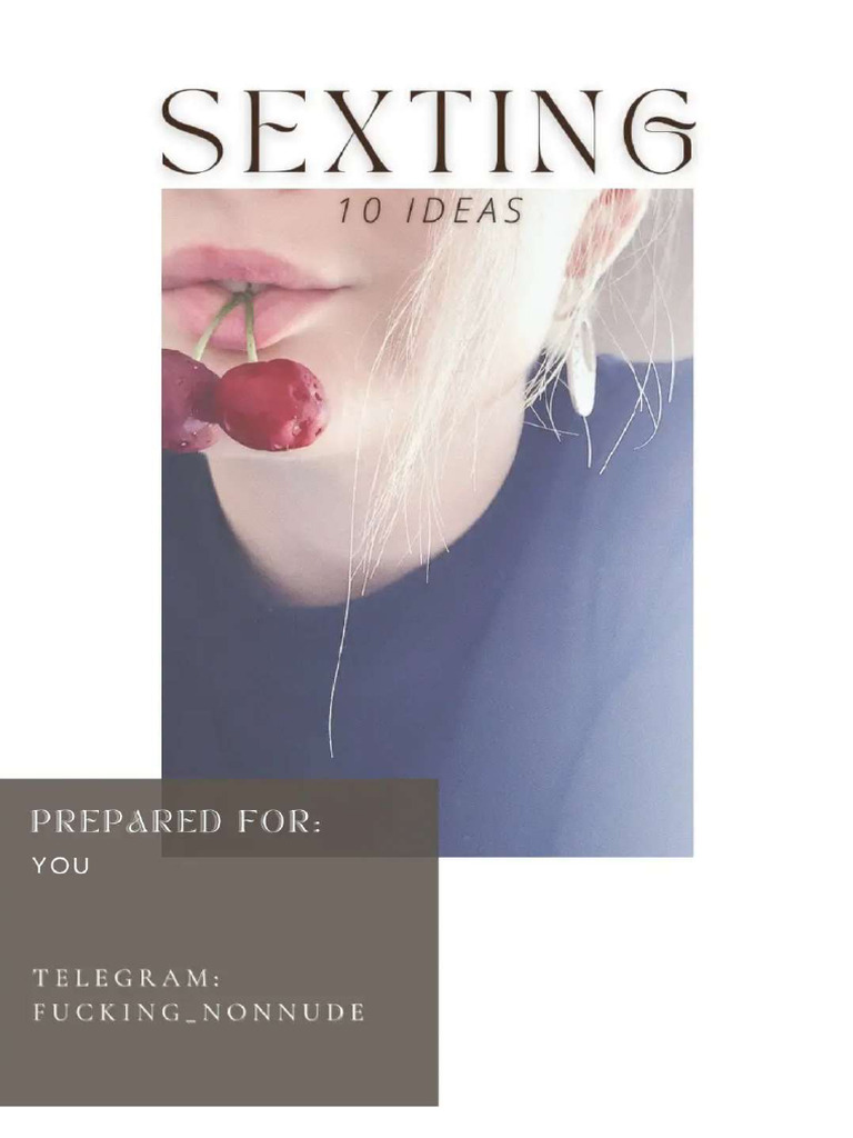 Sexting 10 Ideas | PDF