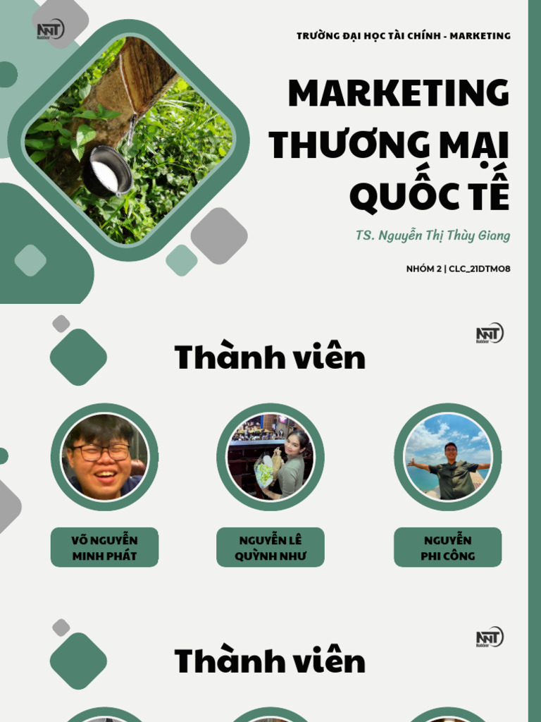 ThuyetTrinh Nhom2 MKTQT CT4 | PDF