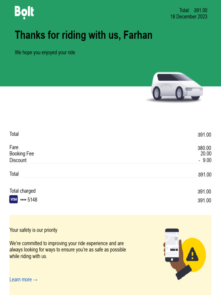 Thanks For Riding With Us, Farhan: Learn More | PDF