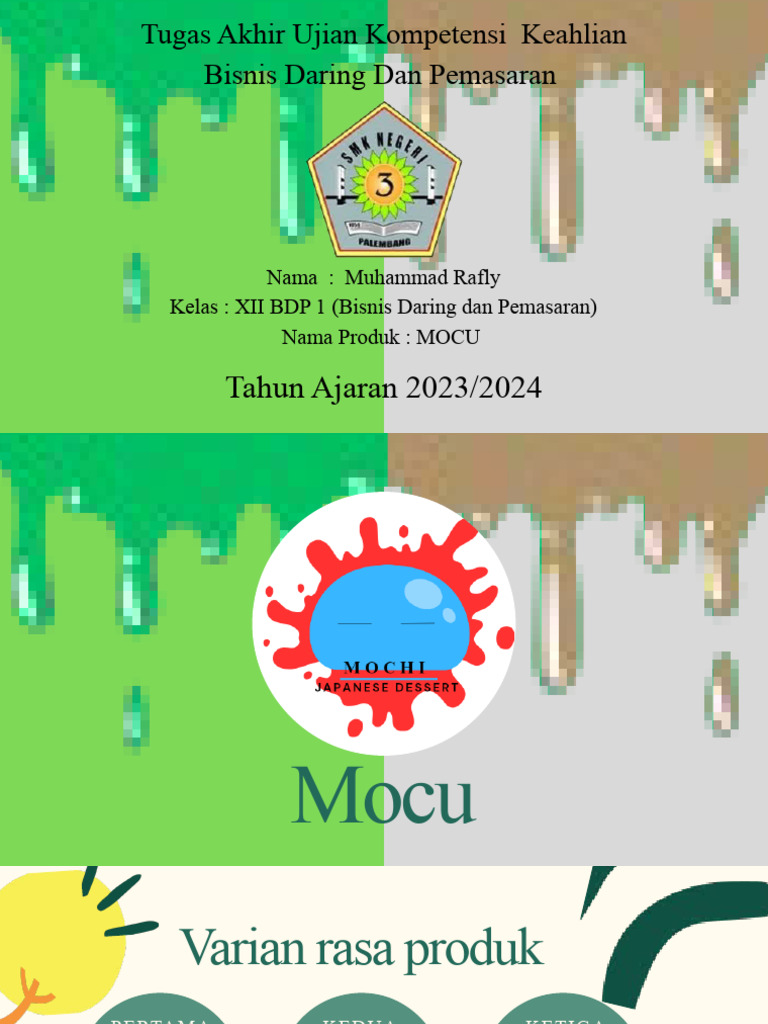Strategi Bisnis Mocu: Mochi Cube Unik | PDF