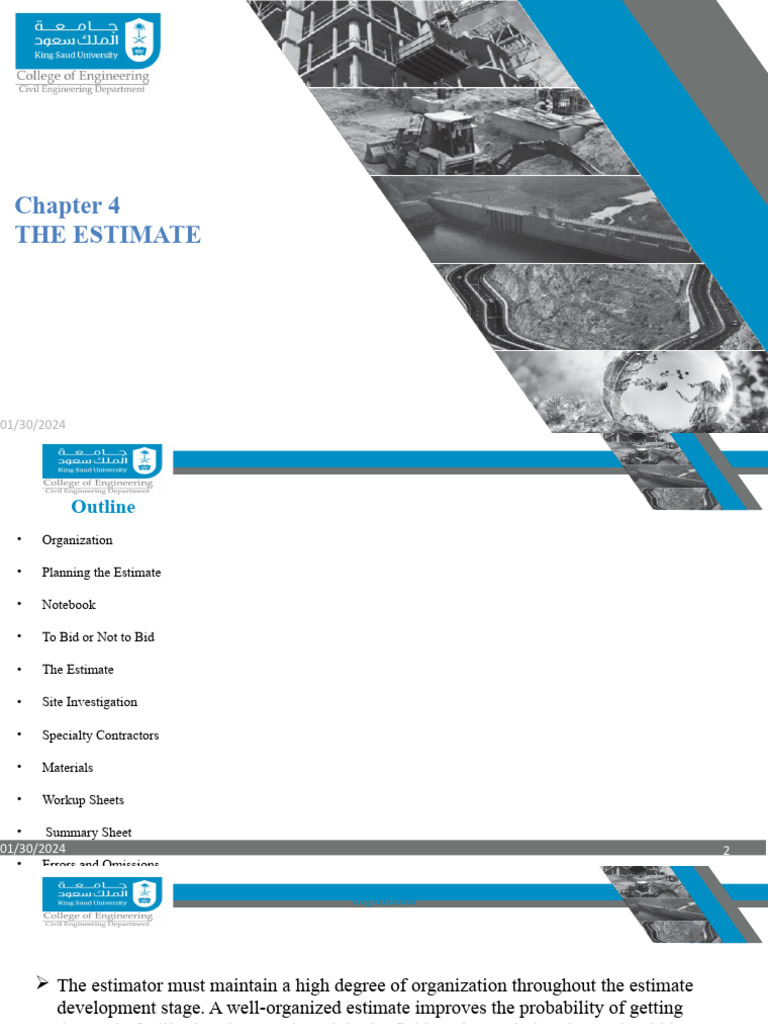 Chapt4.The Estimate. Updated | PDF | General Contractor