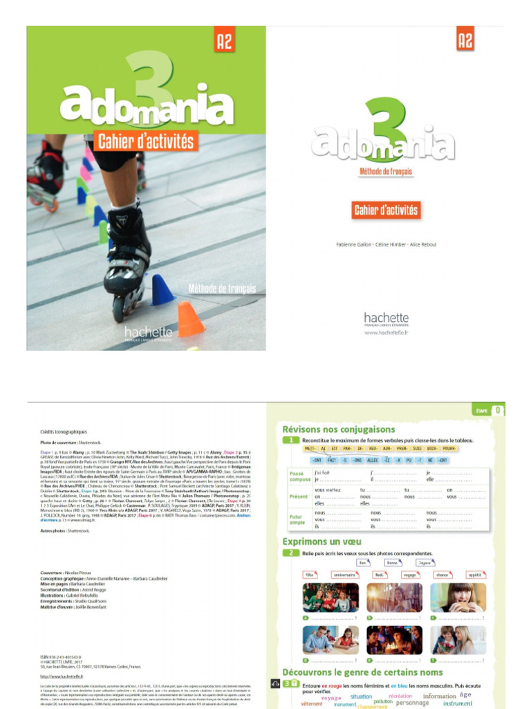 Adomania 3 Cahier | PDF