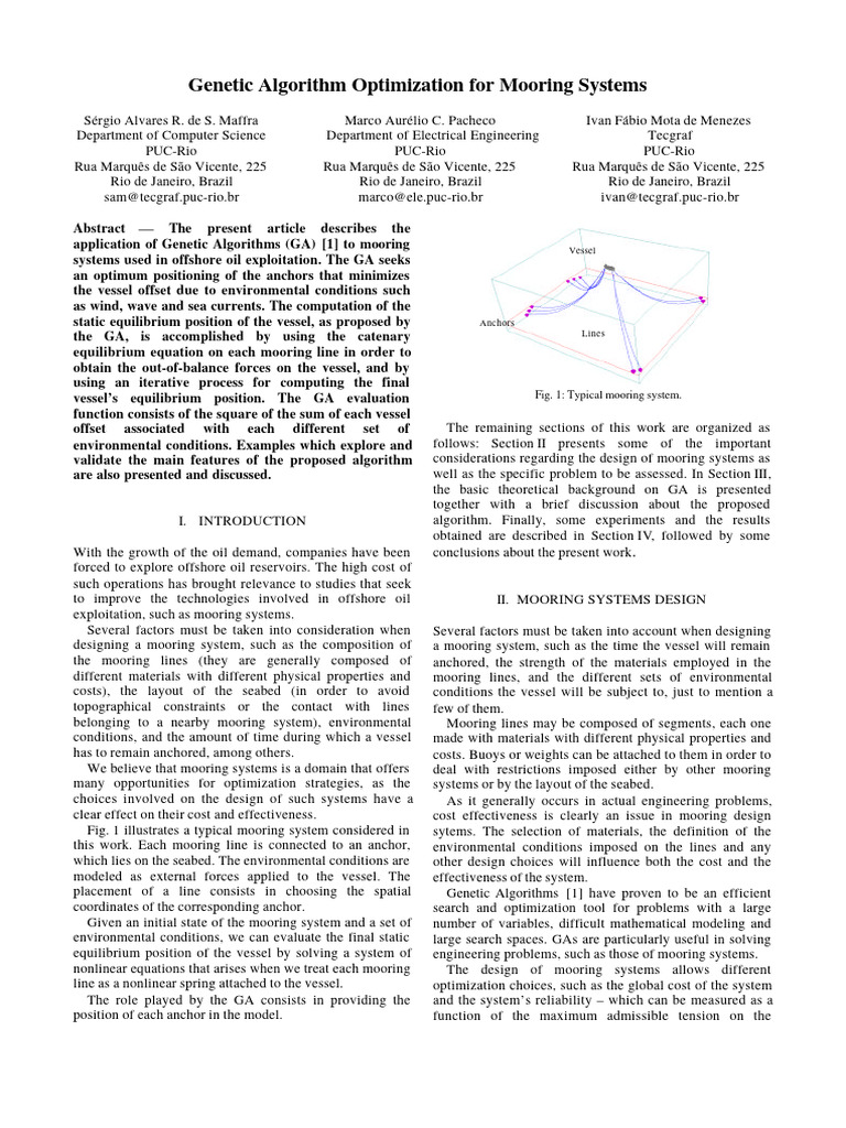 Artigo 2001 Genetic Algorithm | PDF | Natural Selection | Mathematical ... Artigo 2001 Genetic Algorithm | PDF | Natural Selection | Mathematical ...